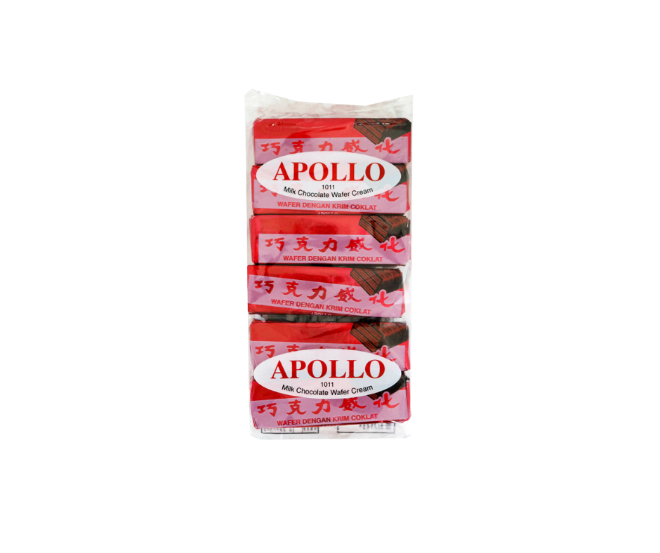 Apollo Chocolate Wafer (20x4x12's) - CHA YI TRADING SDN. BHD.