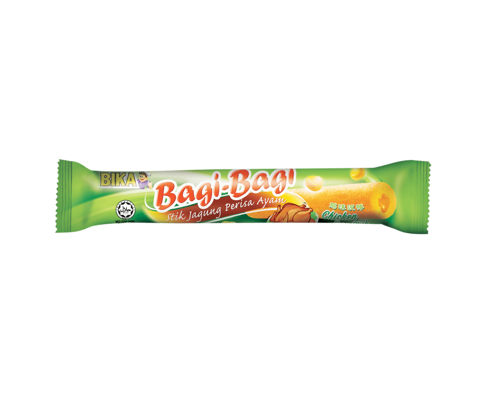 Bagi-Bagi Chicken Corn Stick (16x40's) - CHA YI TRADING SDN. BHD. Bagi-Bagi Chicken Corn Stick (16x40's) - CHA YI TRADING SDN. BHD.