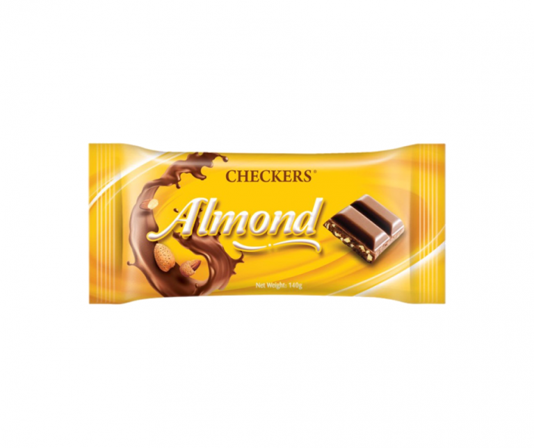 Checkers (Bar) Almond (140g) - CHA YI TRADING SDN. BHD.